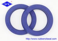 China Polyurethane Cylinder Piston Rod Dual Seal UN D-4 D-6 D-7 with 93 Hardness and 30-35 Mpa Pressure for sale