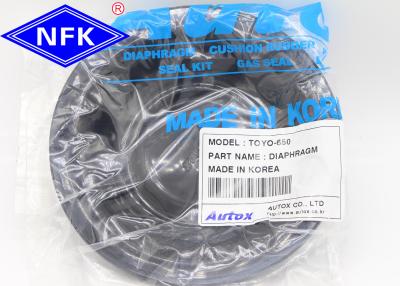 China TOYO650 Rubber Diaphragm Seal for Excavator Hydraulic Breakers - 20 MPa Pressure, -40°C to 200°C Temperature Range for sale