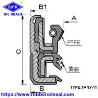 China Wheel Hub Oil Seal TAN TAN-4 TAN-6 TAN-8 TAN-9 TANY Hydraulic High Pressure Skeleton Shaft Oil Seal Cassette Seal for sale