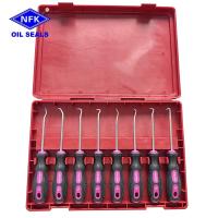 China NFK 8-Piece Hydraulic Cylinder Oil Seal Removal Tool Kit with AS Material for Professional Maintenance for sale