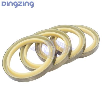 China Ding Zing ME-2 Metal Seal 19x27x4.5mm Tripod Polyurethane Anti-Back Pressure Oil Seal for Hydraulic Cylinders for sale