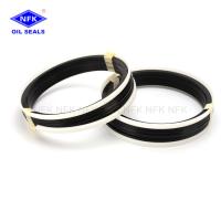 China High Pressure Hydraulic PTFE Combination Oil Seal Piston Hydraulic Seals for Excavator Hydraulic Cylinders for sale