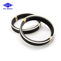 China High Pressure Hydraulic PTFE Combination Oil Seal Piston Hydraulic Seals for Excavator Hydraulic Cylinders for sale