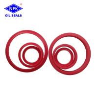 China Custom Rubber Seal PU NBR PTFE Material Wiper Gasket U-Seal Hub Oil Seal For Forklift Bulldozer  Excavator Hammer Car for sale