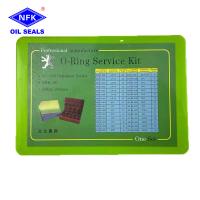 China AS 568 Standard Series 506 Pieces Green Color Box O-Ring  Control Valve Seal Kit O Ring Kit Repair Kit for sale