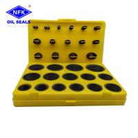 China AS 568 Standard Series 506 Pieces Green Color Box O-Ring  Control Valve Seal Kit O Ring Kit Repair Kit for sale