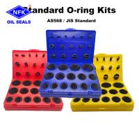 China AS 568 Standard Series 506 Pieces Green Color Box O-Ring  Control Valve Seal Kit O Ring Kit Repair Kit for sale