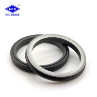 China Wear-resistant NBR Material Floating Oil Seal for Heavy-duty Excavator and Construction Machinery for sale