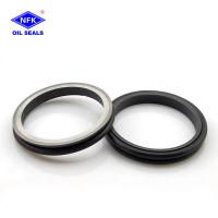 China Wear-resistant NBR Material Floating Oil Seal for Heavy-duty Excavator and Construction Machinery for sale