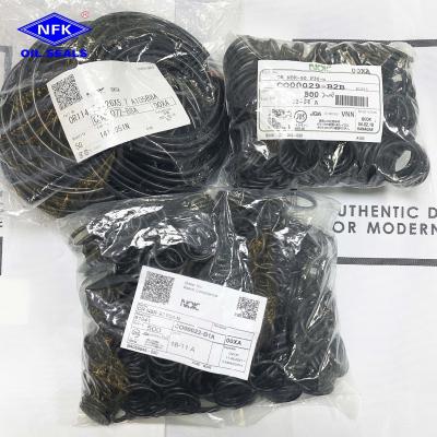 China Japan NOK NBR Rubber O-Ring 70-90 Shore Hardness for Construction Machinery and Marine Equipment Sealing for sale
