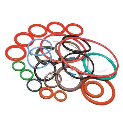 China China Nfk Nbr Fkm Ptfe Excavator Marine O-Rings Custom Black Big High Temperature Clear Silicone Rubber O-ring for sale