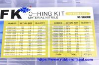 China 435PCS NBR90 O-Ring Kit 30 Sizes Rubber Seal Box Repair Set For Komatsu Excavator Hydraulic System for sale