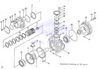 China RMC350A-L-22Y Marine Hydraulic Motor O-Ring Set | NBR HNBR Material | 25×20×7 cm Package for sale