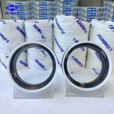 China Tecnolan TPM Hydraulic Cylinder Piston Seal 50 MPa Pressure NBR+POM Material for Komatsu Equipment for sale