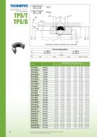 China Rubber Oil Seal Piston TPS Combined Oil Seal Hydraulic Seals TECNOTEX for sale