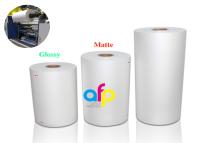 China Print Finishing Lamination Bopp Film Roll Glossy / Matt Type EVA Heat Sensitive Layer for sale