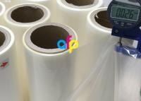China Strong Thermal Bonding Plastic Film Roll, Heat Melt Bopp Transparent Film Rolls for sale
