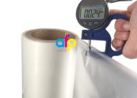 China Glossy Laminating Roll Film , 24 Micron BOPP Lamination Film 445mm * 3000m Roll for sale