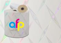 China Transparent Holographic Bopp Lamination Film 26micron Standard / Customized Pattern for sale