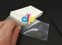 China 125mic 175mic Pouch Lamination Film For ID Card / Credit Cards for sale