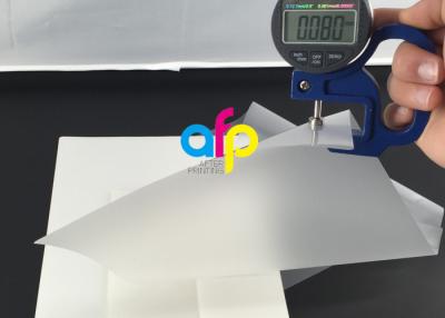 China Transparent Pouch Lamination Film PET Polyester 80 Micron Laminating Film for sale