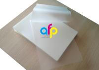 China Transparent Pouch Laminating Film Sheets 60mic - 250mic For Picture / ID Card Protection for sale