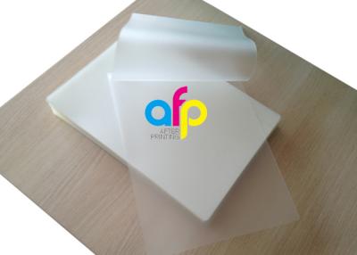 China Transparent Pouch Laminating Film Sheets 60mic - 250mic For Picture / ID Card Protection for sale