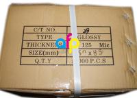 China 3 Layers PET Pouch Lamination Film 250micron 175micron For Documents for sale