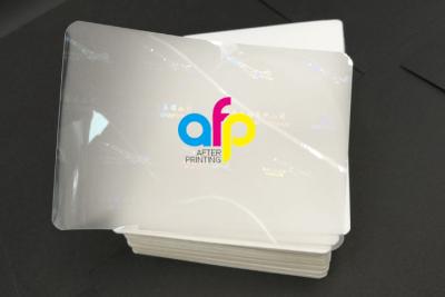 China PET Holographic Pouch Laminating Film Customized Size For Credit Card for sale