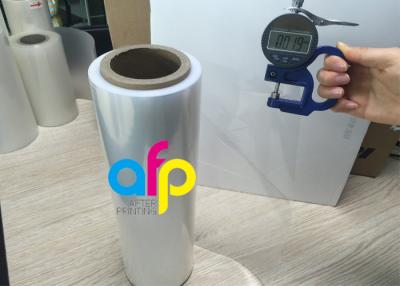 China Half Sleeve Polyolefin Shrink Wrap Roll , Single Would POF Plastic Film for sale