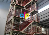 China Corner Folded Polyolefin Shrink Wrap Film Rolls 12.5micron 15micron 22micron 25micron for sale