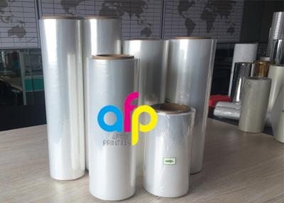 China Soft Polyolefin Shrink Wrap Film , Transparent Polyolefin Heat Shrink Film 12.5micron for sale