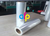 China Soft Polyolefin Shrink Wrap Film , Transparent Polyolefin Heat Shrink Film 12.5micron for sale