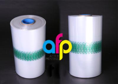 China Custom Printing POF Clear Shrink Film , Transparent Centerfold Shrink Film for sale