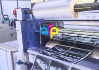 China Coated Adhesion Gloss Laminating Film 1 Inch / 3 Inch Core Various Thickness for sale