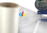 China BOPP Hot Glossy Laminating Film Transparent With Hot Melt Adhesion for sale