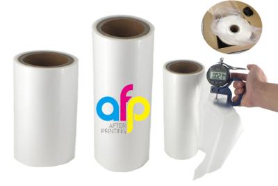China Transparent BOPP Glossy Film ,  BOPP Gloss Lamination Roll For Textbook Cover for sale