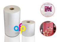 China High Grade Matte Film Lamination , White Bopp Thermal Film For Paper / Paperboard for sale