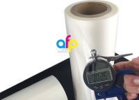 China Premium Soft Touch Lamination Film , SGS 25 Micron BOPP Lamination Film for sale