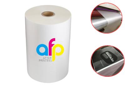China Soft BOPP Thermal Laminating Film Matte Lamination Film for UV Varnish for sale