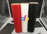 China Black Matte Velvet Lamination Film Roll 18micron Soft Touch for sale