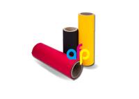 China Red 35 Micron Matte Lamination Film Roll Eco Friendly Soft Touch Material for sale