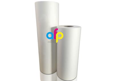 China High End Laminating Roll Film , Transparent Velvet Touch Film 17micron - 30micron for sale