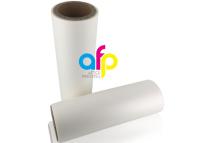 China Matte Soft Silk Lamination Film , Clear Paperboard / Paper Lamination Film Roll for sale