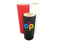 China Transparent Black Red Velvet Lamination Film , Luxury Soft Thermal Lamination Film for sale