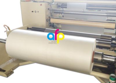 China Thickness 27micron Scratch Protection Film Roll , BOPP Anti Scratch Film For Glass for sale