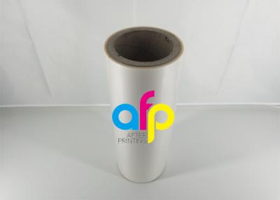 China Anti Scratch Plastic Protective Film 28 micron Thermal Lamination Film Roll For Book Cover for sale