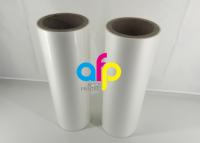 China Transparent Thermal Scratch Resistant Film Glossy / Matte Finish Laminating Film SGS Approval for sale