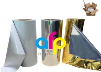 China 17micron-25micron Metalized Polyester Film For Lamination 180 - 1300mm Roll Width for sale