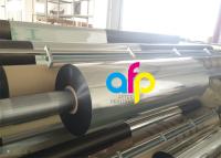 China Metalized Polyester PET Film 22micron Lamination Metallized Film Roll for sale